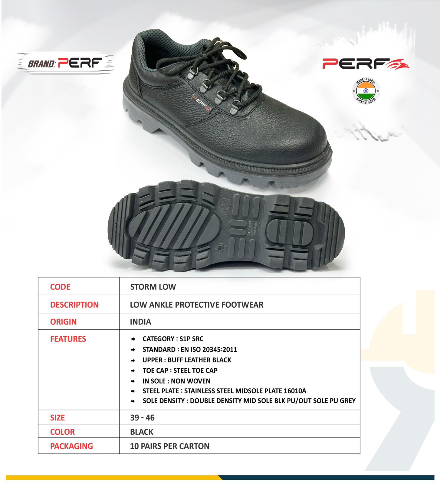 PERF Safety Shoes in Saudi Arabia|Riyadh|Dammam|Jeddah